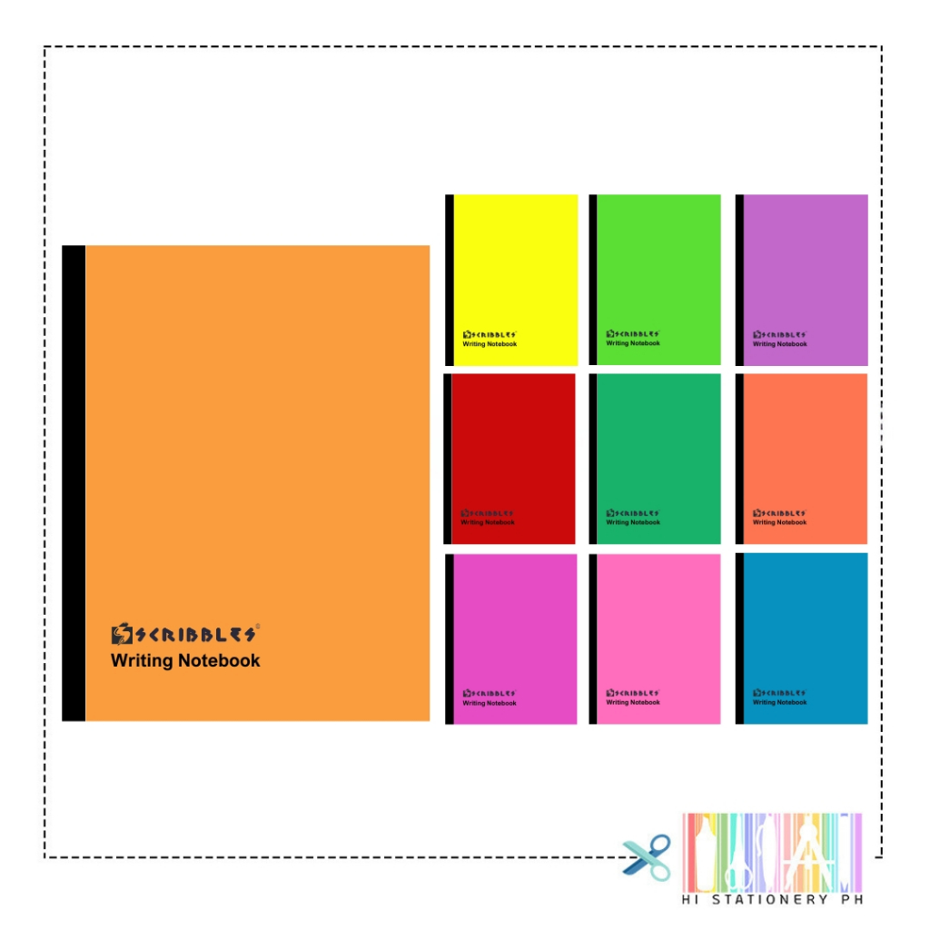 SCRIBBLE Writing Notebook - 1pc | Shopee Philippines