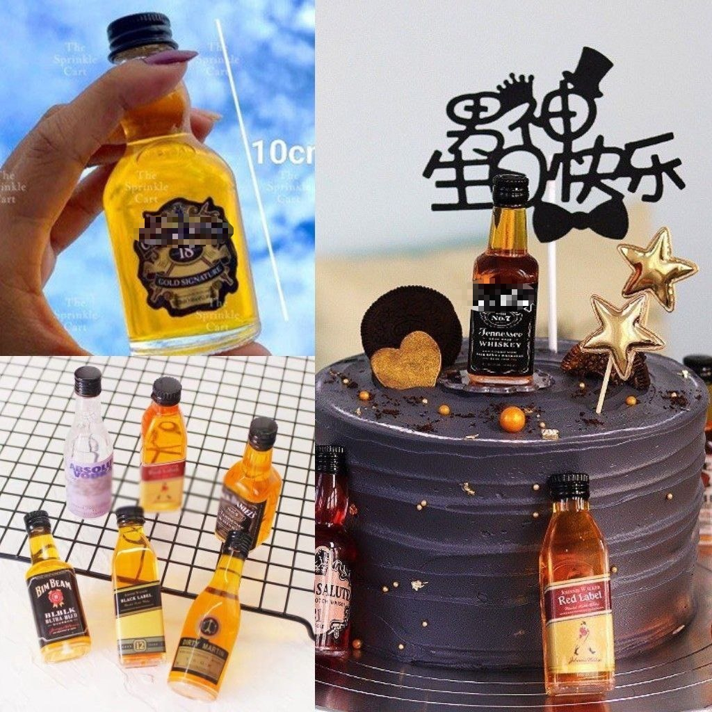 Mini Liq uor Cake Topper Decoration FOR DISPLAY ONLY | Shopee Philippines