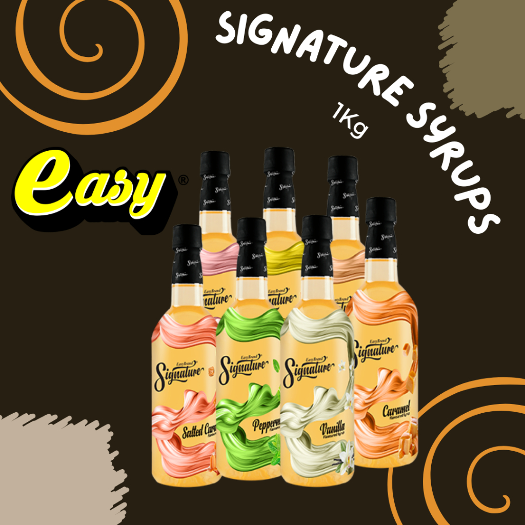 EASY BRAND SIGNATURE SYRUPS 1KG | Shopee Philippines