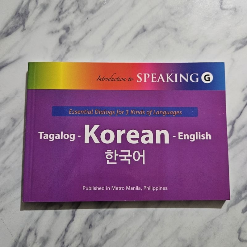Introduction to Speaking Tagalog Korean English | Shopee Philippines