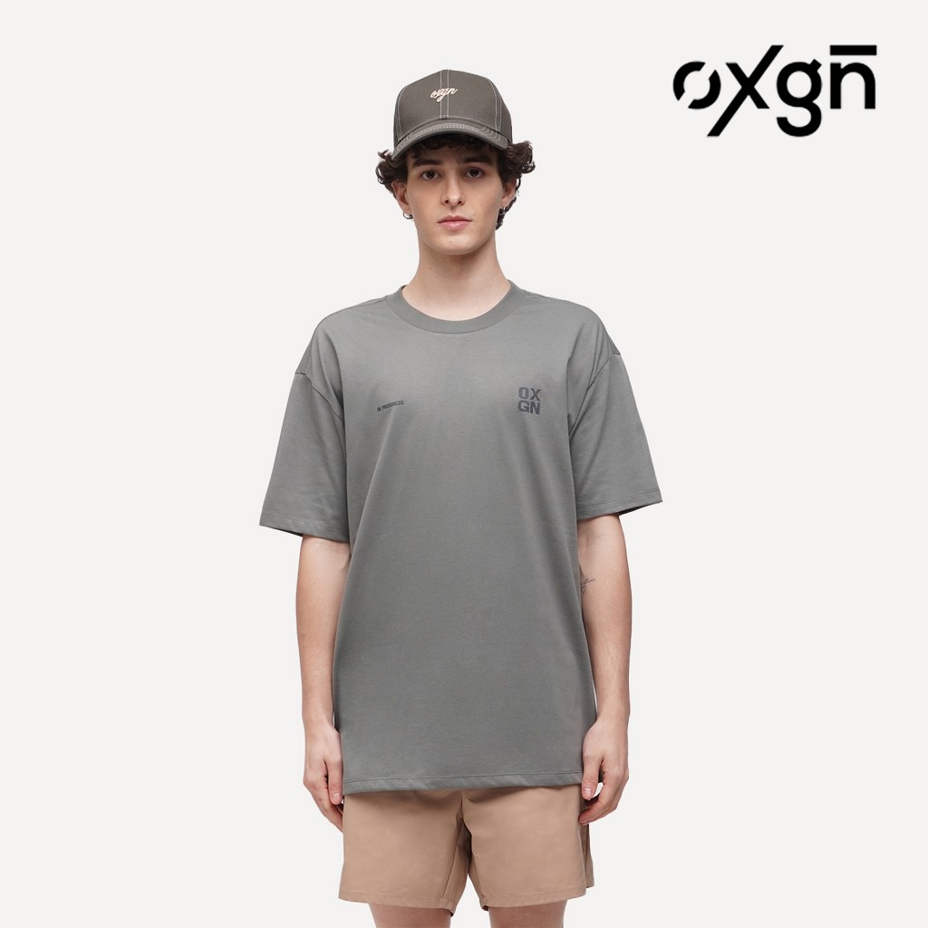 OXGN Good Vibes Minimalist Graphic T-Shirt Collection For Men | Shopee ...