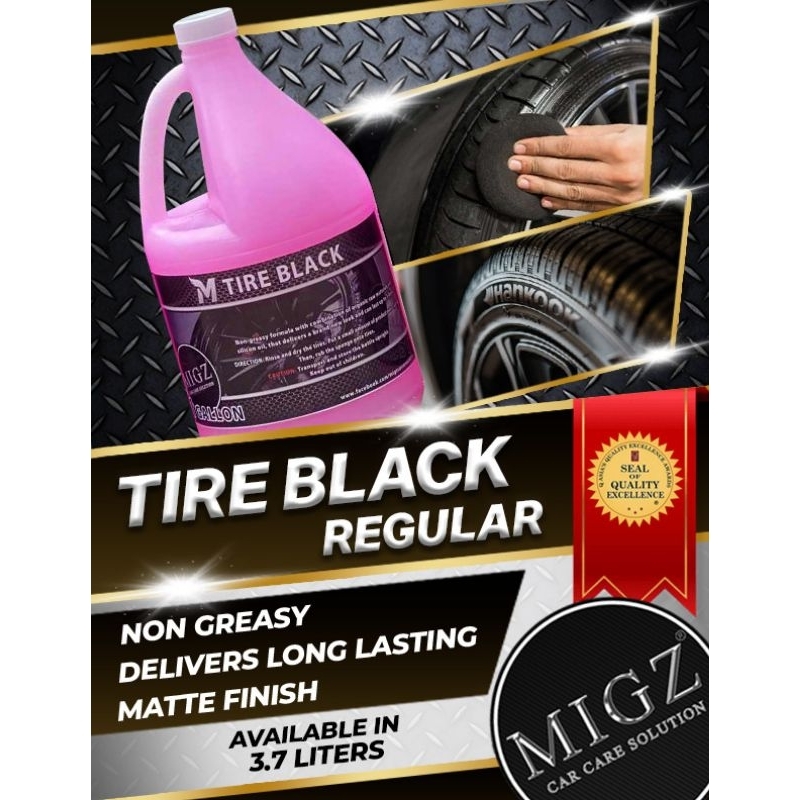 MIGZ Tire Black Regular | 1 Gallon | Shopee Philippines