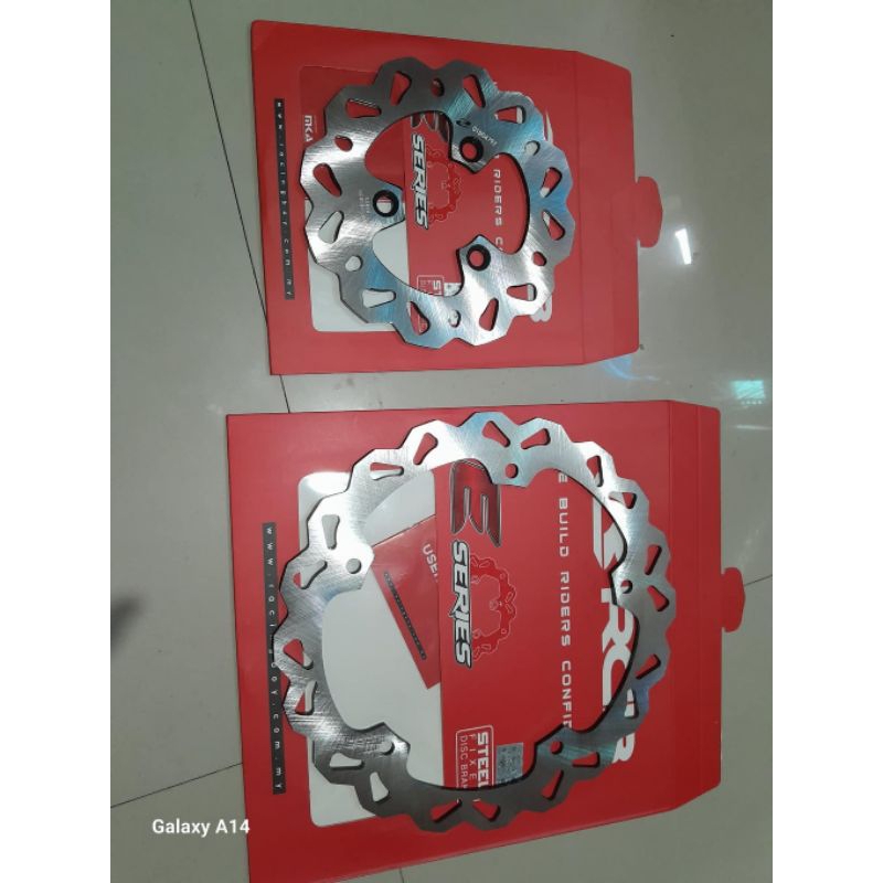 RCB ROTOR DISC (FOR RAIDER CARB & Fi) front &rear original | Shopee ...