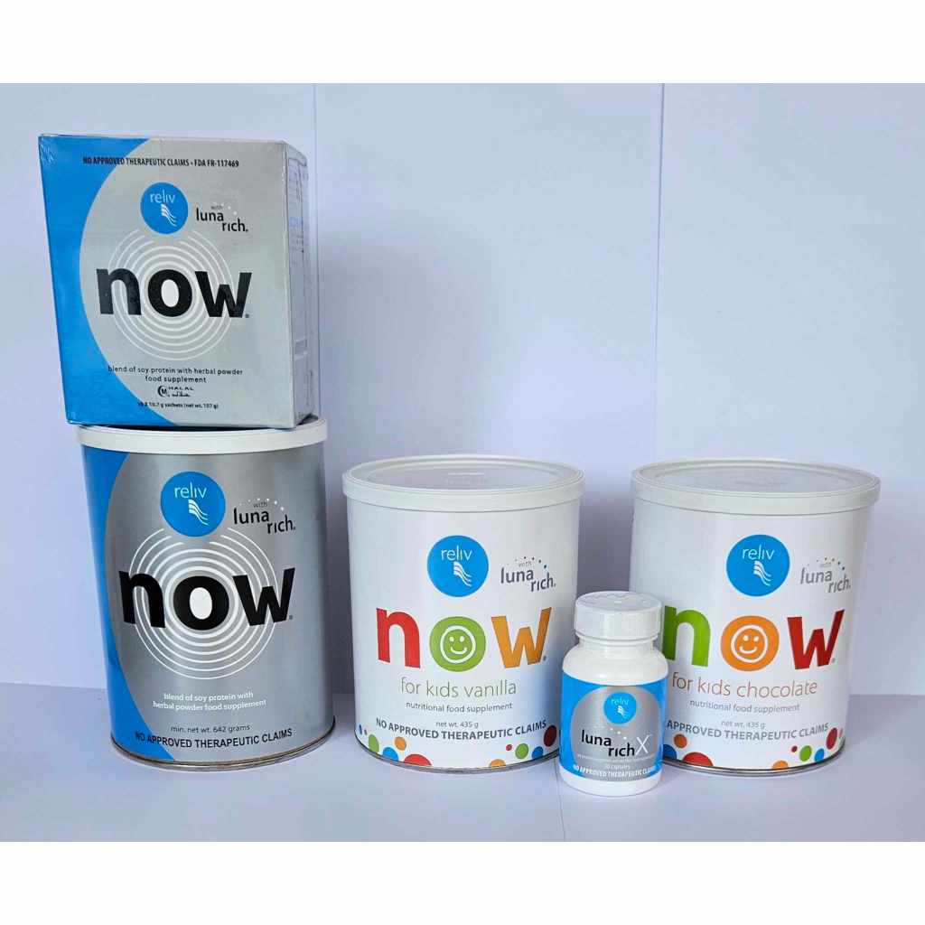 RELIV NOW/RELIV FOR KIDS/LUNARICH | Shopee Philippines