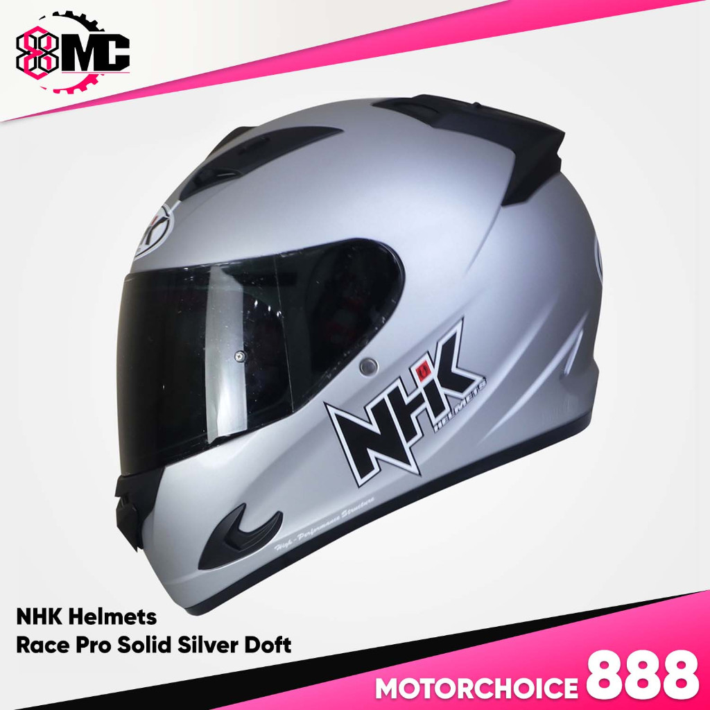 NHK Helmets Race Pro - Solid Series Full Face Helmet | MotorChoice 888 ...