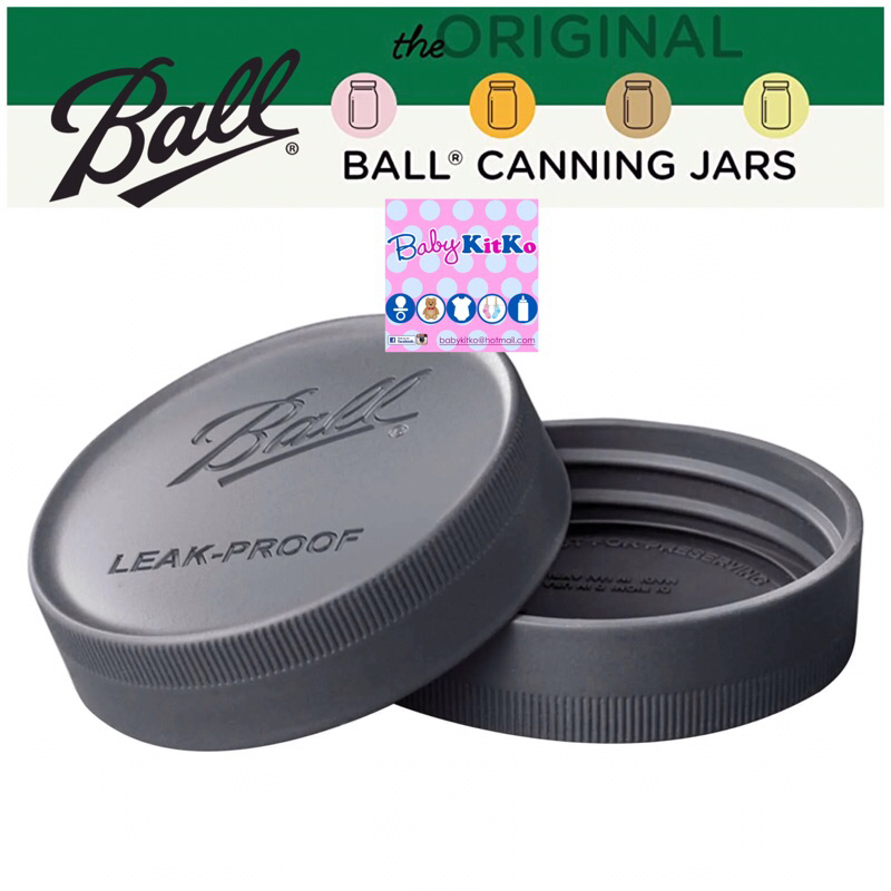 Ball Reusable Mason Jar Leak Proof Lids Regular or Wide Mouth | Shopee ...