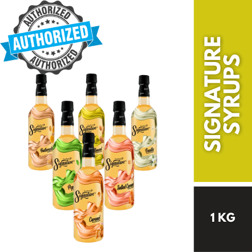 EASY BRAND SIGNATURE SYRUPS 1KG, SAUCE 2.5 KG AND FRAPPE POWDERS 1KG ...