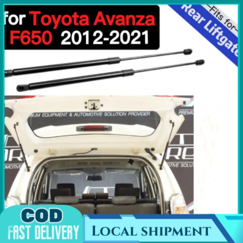 2 Pcs Toyota Avanza 2012-2021 Back Door Stay Rear Tailgate Lift Support ...