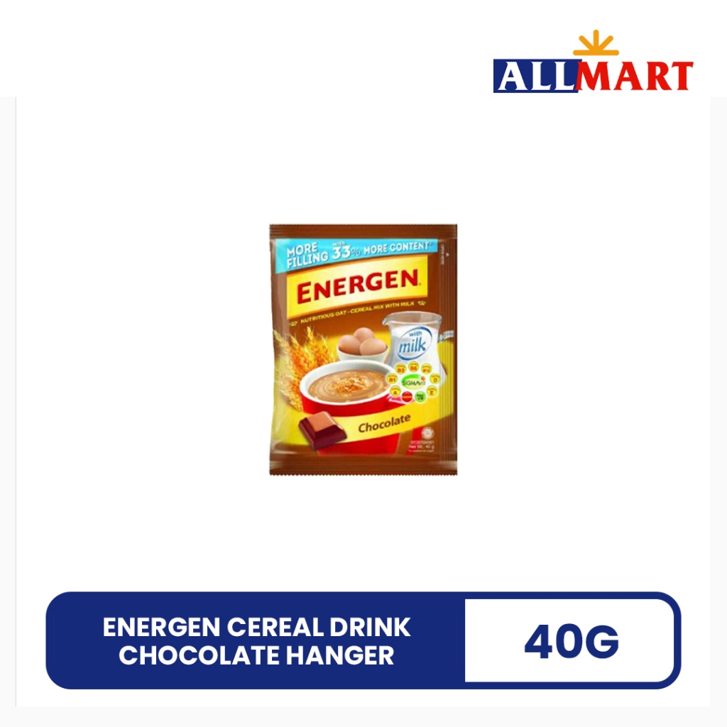 Energen Cereal Drink Chocolate 40g | Shopee Philippines
