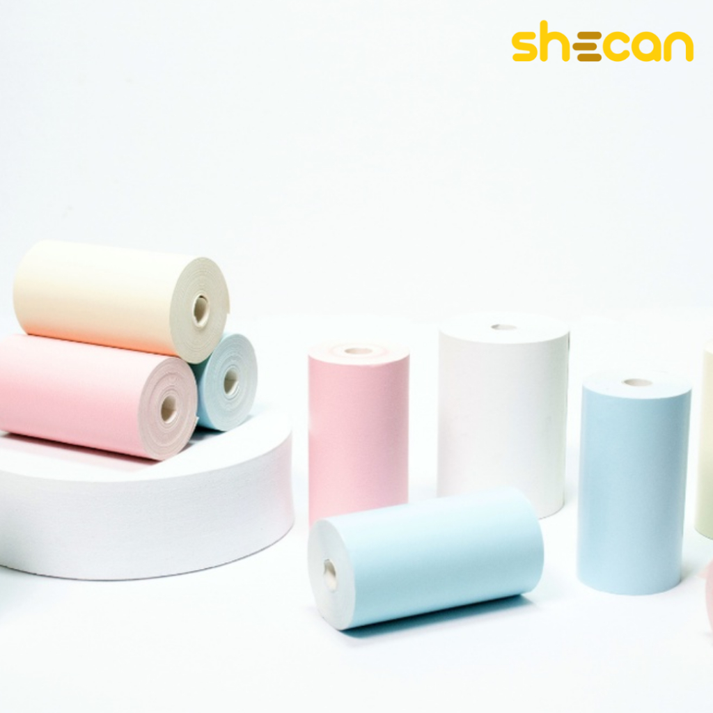 SHECAN Ph Coreless Colored Thermal Paper 57x30mm | Shopee Philippines