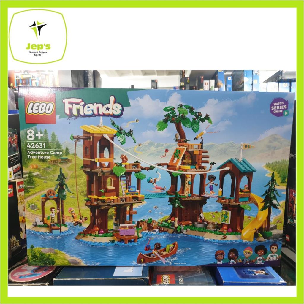 Lego Friends 42631 Adventure Camp Tree House (2024) | Shopee Philippines