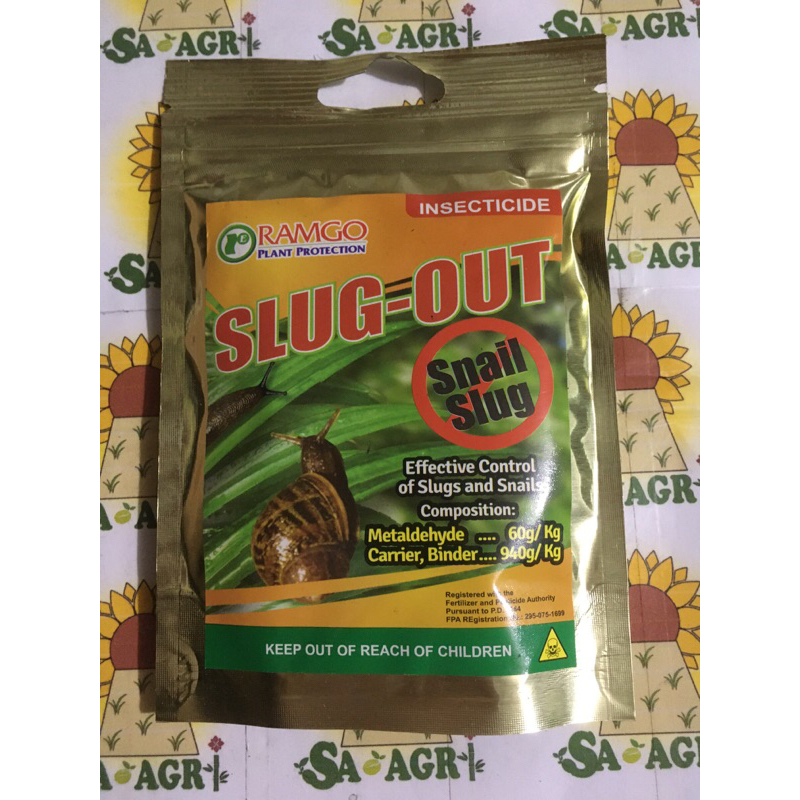 SLUG OUT SNAIL SLUG METALDEHYDE (100g) by Ramgo | Shopee Philippines