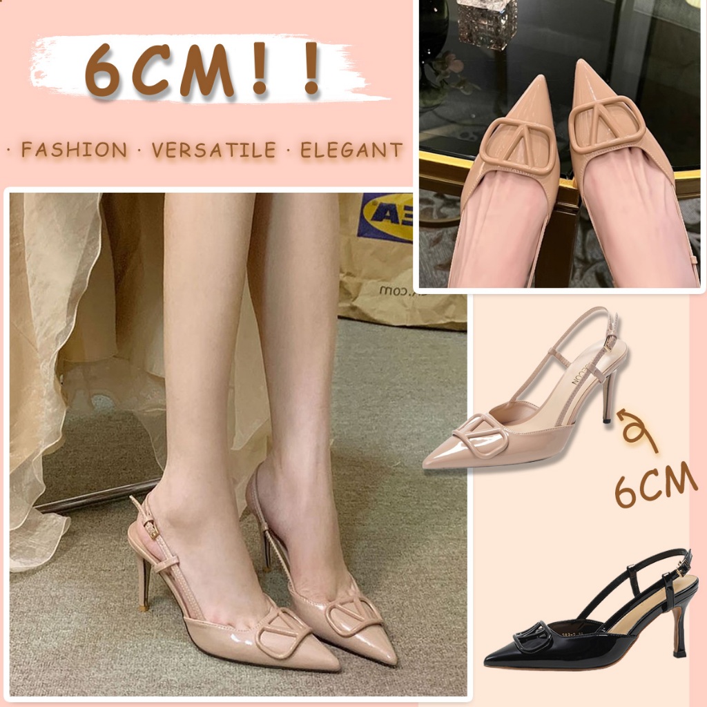 Korean Pointed heels Stilettos Sandals For Women Heels Classy Sandals ...