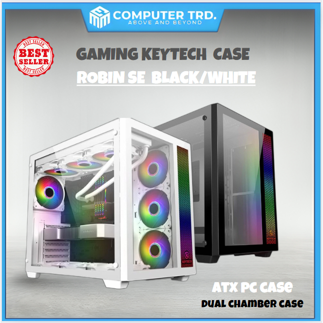 KENLEI Keytech New Coolman ROBIN SE (Special Eduition) Gaming Case ATX ...