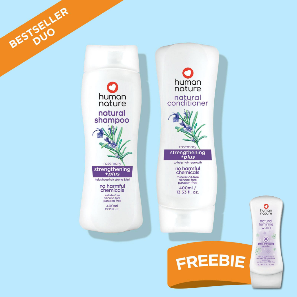 Human Nature Shampoo + Conditioner Duo FREEBIE LIVE EXCLUSIVE ONLY ...