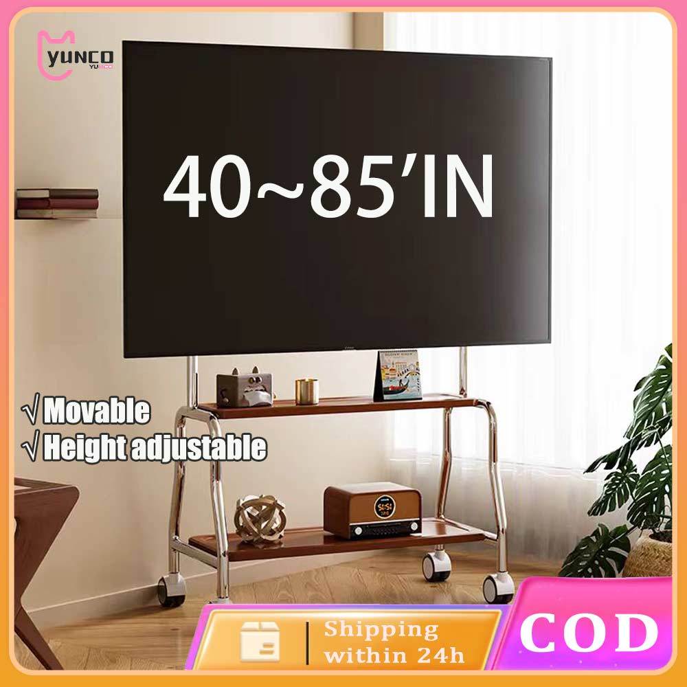 Removable vertical TV stand Floor Suspension Mounting TV 360 Degree ...
