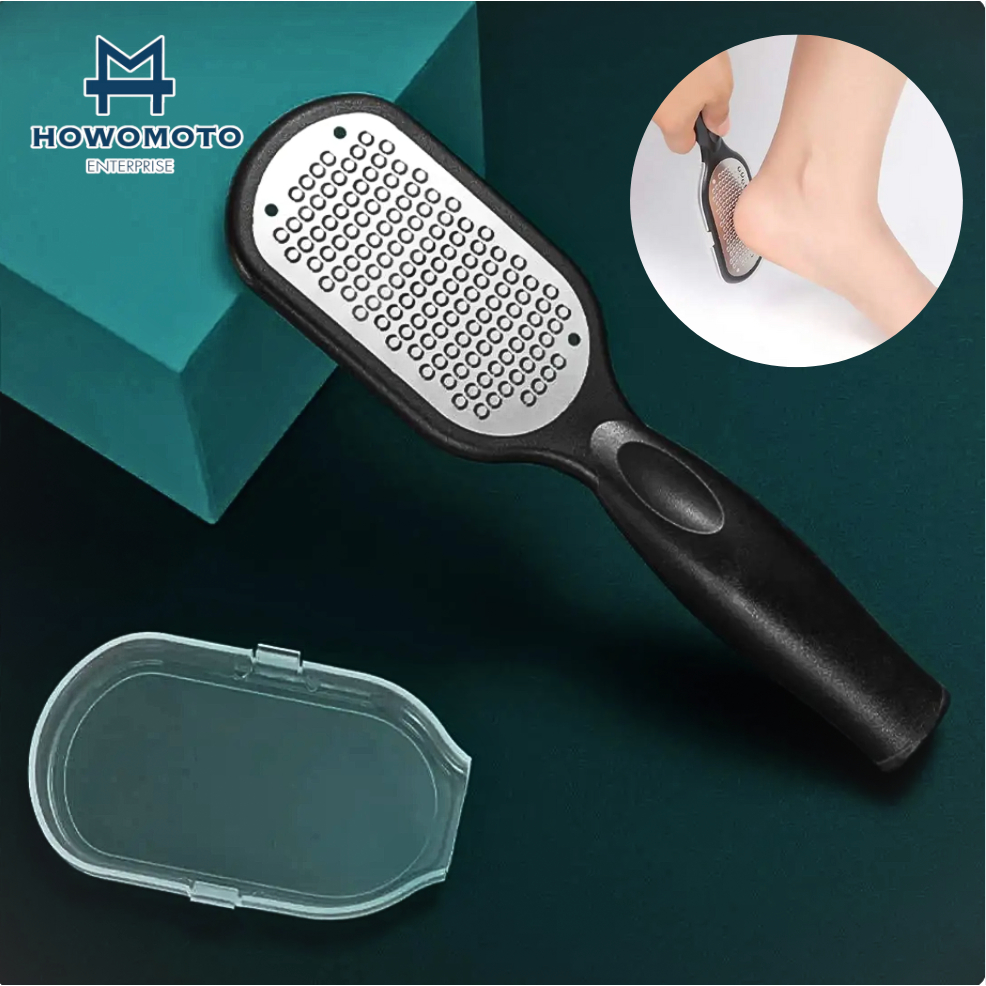 Foot File Stainless Steel Spa Pedicure Callus Remover Foot Care Rasp ...