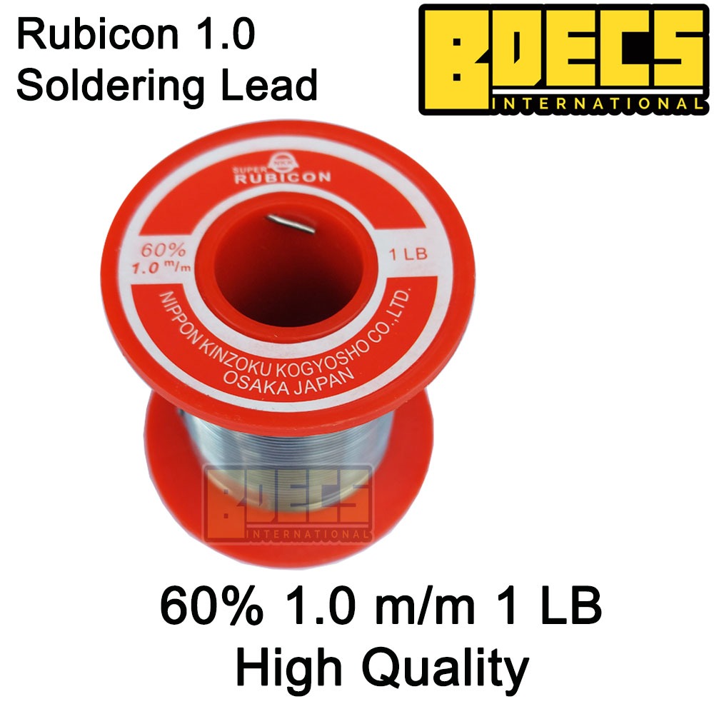 Rubicon Soldering Lead 60% 1.2 450g High Quality (1 Roll) Original I ...