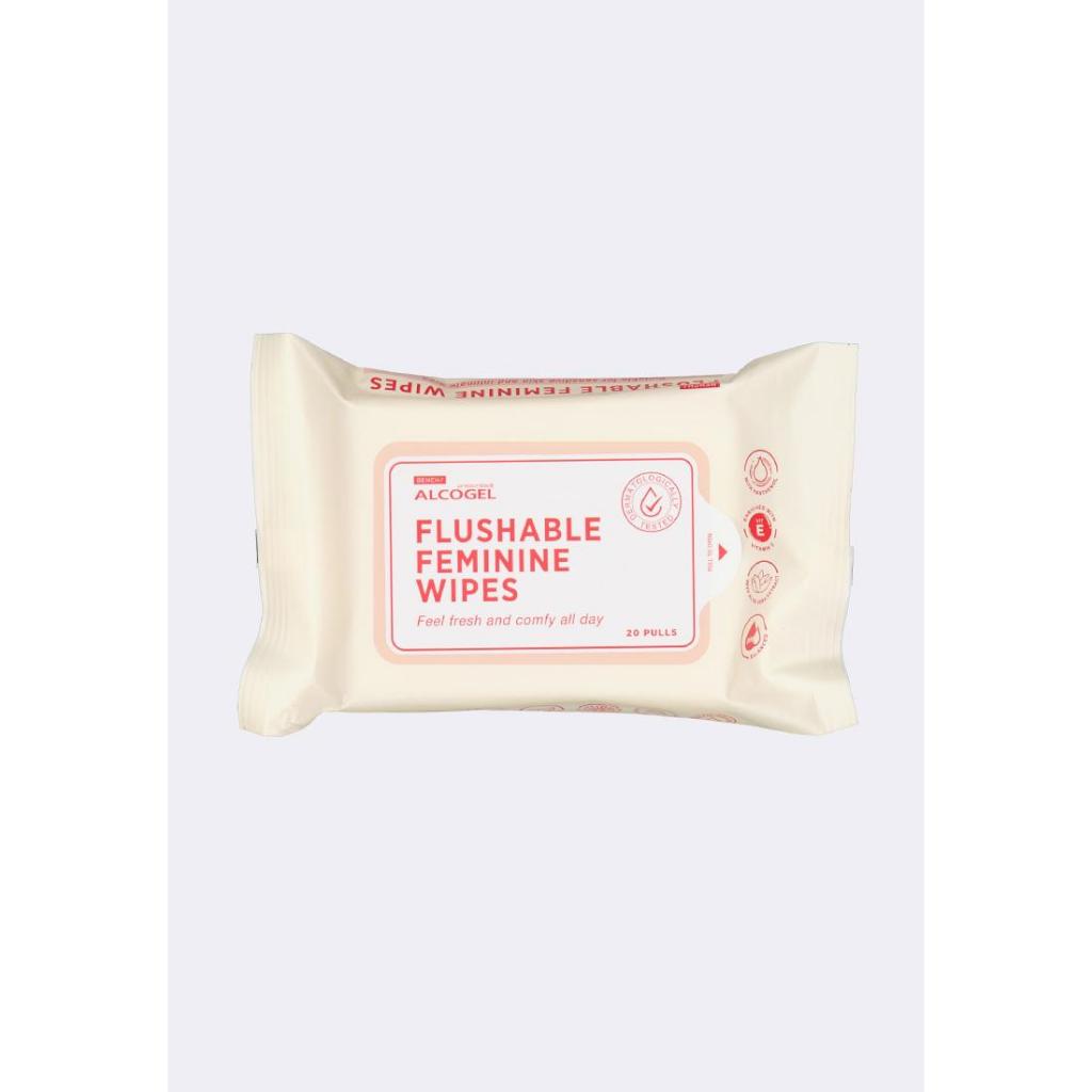 BENCH/ - CPW8020C - Alcogel Flushable Feminine Wipes | Shopee Philippines