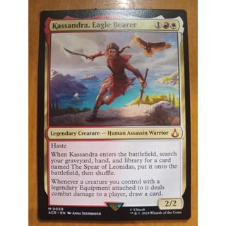 MTG Kassandra, Eagle Bearer Mythic ACR Universes Beyond: Assassin's ...