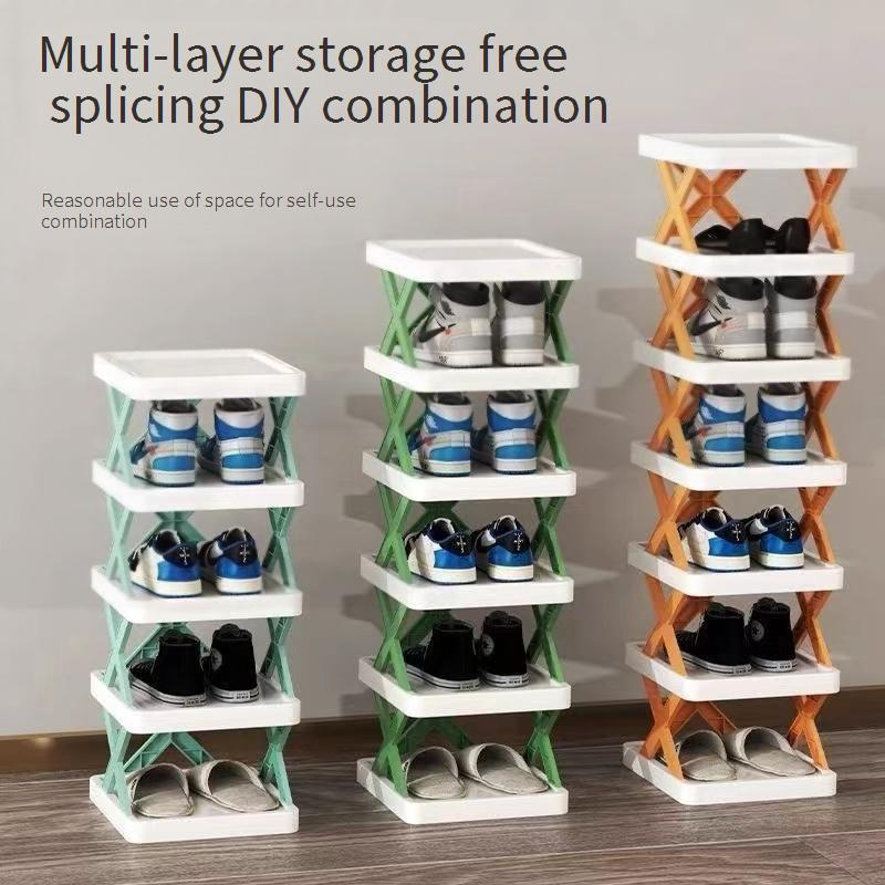 Ins style new shoe rack DIY multi-layer home dormitory storage artifact ...