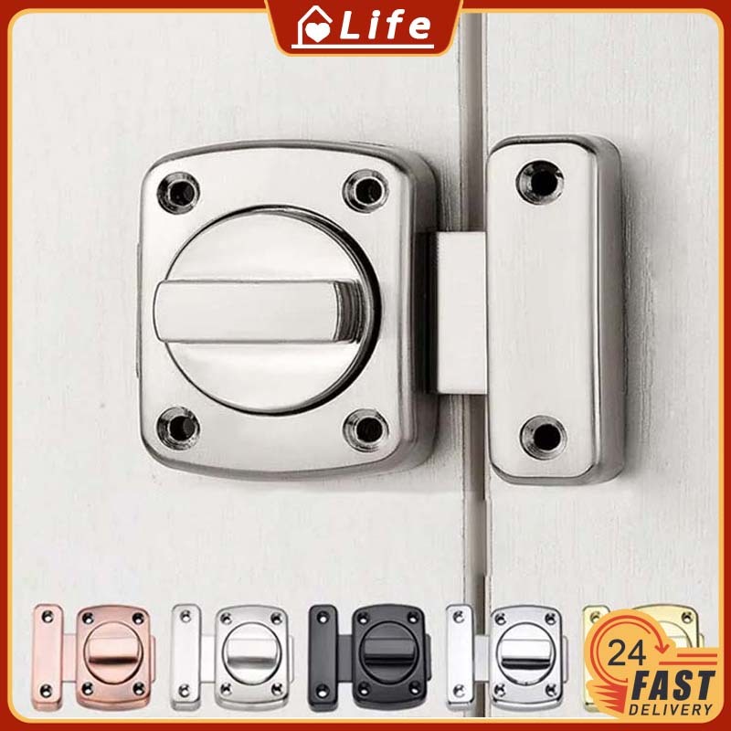 Universal Twist Lock Zinc Alloy Security Thicken Cast Barrel Bolt Slide ...