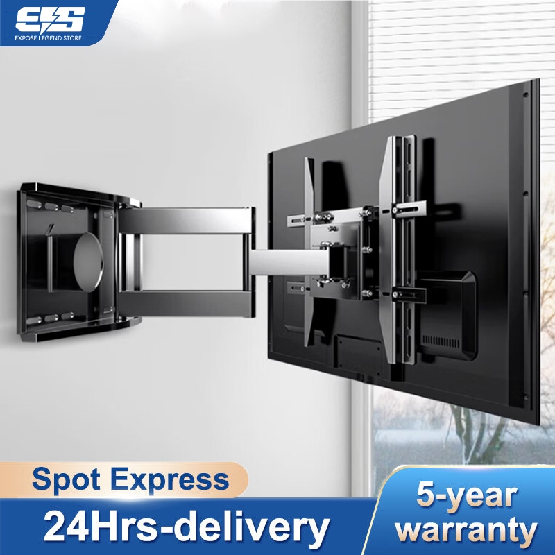 Universal TV Bracket For TV Wall Bracket 32-55" Swivel Monitor LCD LED ...