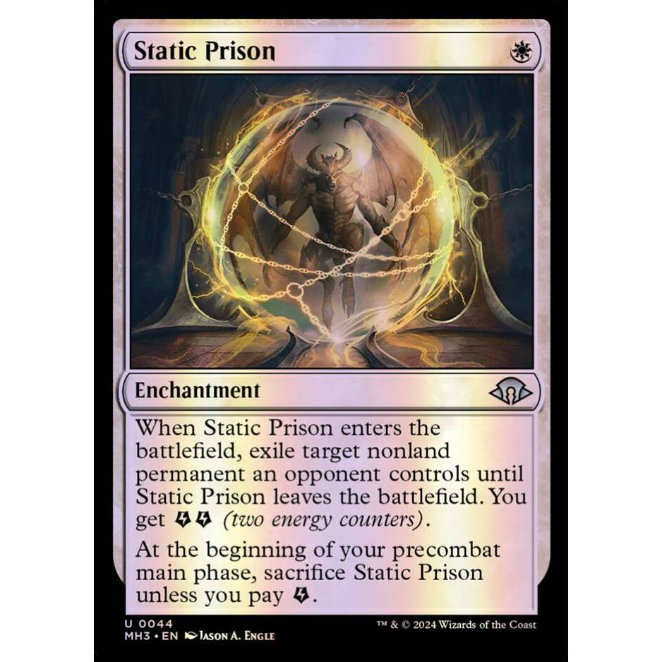 MTG Singles: Static Prison NM White MH3 Modern Horizons 3 | Shopee ...
