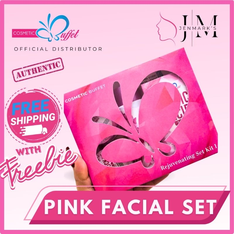 facial care set pink by Cosmetic Buffet | Shopee Philippines