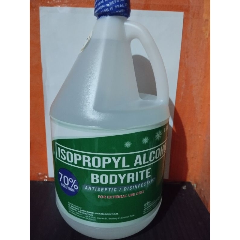 Isopropyl alcohol gallon 70% solution with cpr | Shopee Philippines