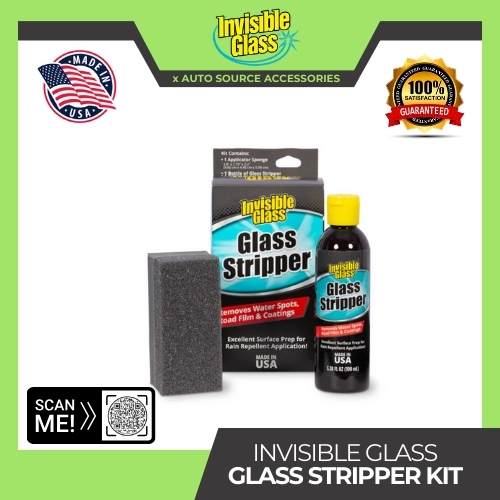 INVISIBLE GLASS "GLASS STRIPPER KIT" (100ML) | Shopee Philippines