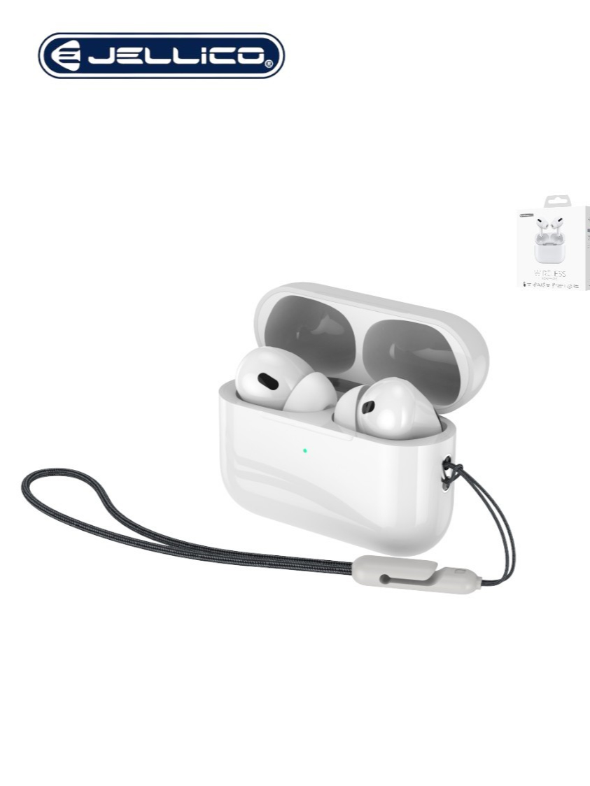 JELLICO Airblue Pro2 Wireless Earbuds V5.3 - White | Shopee Philippines