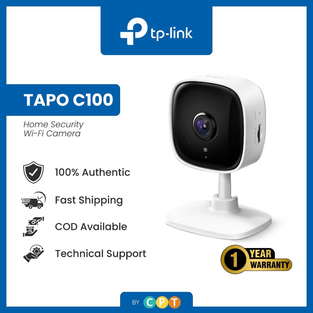 TP-Link Tapo C100 1080P HD Home and Baby Security WiFi IP CCTV Camera ...