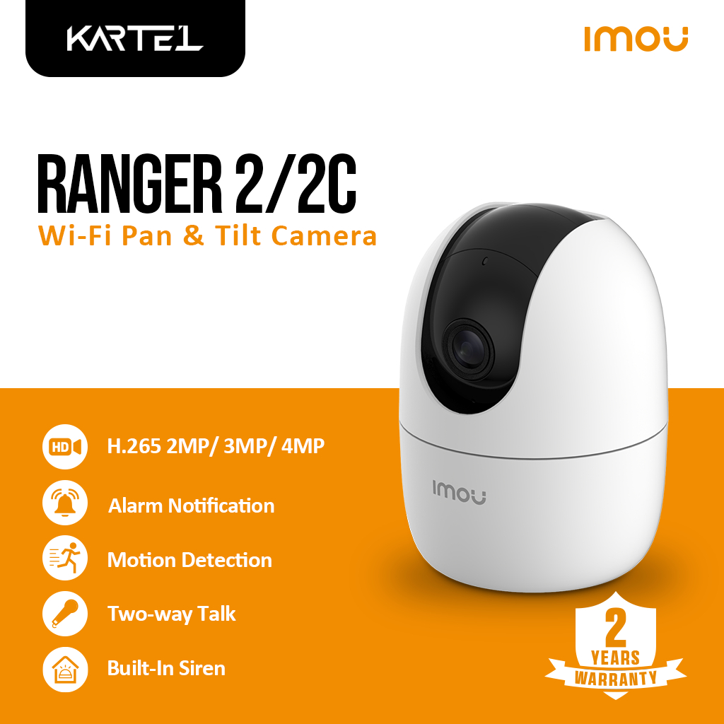IMOU Ranger 2C 2MP/3MP IP CAM 360 Human Detection Night Vision Baby ...