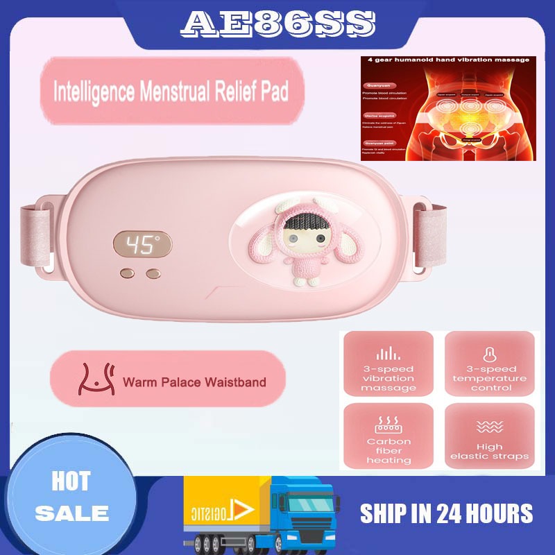 2025NEW Menstrual Waist Belt Period Heating Pad Warm Palace Massage ...