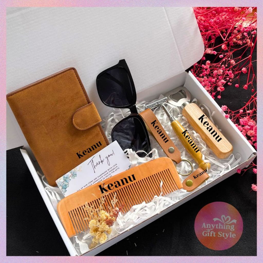 Personalized Gift Box Set For Ninong, Groom, Groomsmen, Best Man ...