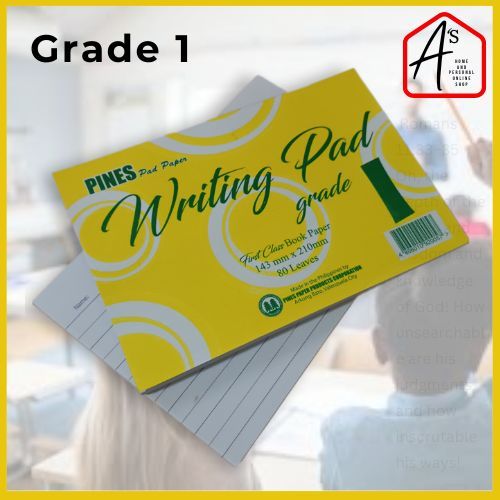 A's WRITING PAD PAPER - Elementary Writing Pad Paper Grade 1, 2, 3, 4 ...