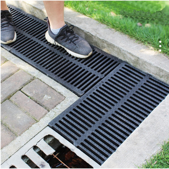 Resin plastics Outdoor sewers grille, gutter cover grids Rain grate ...