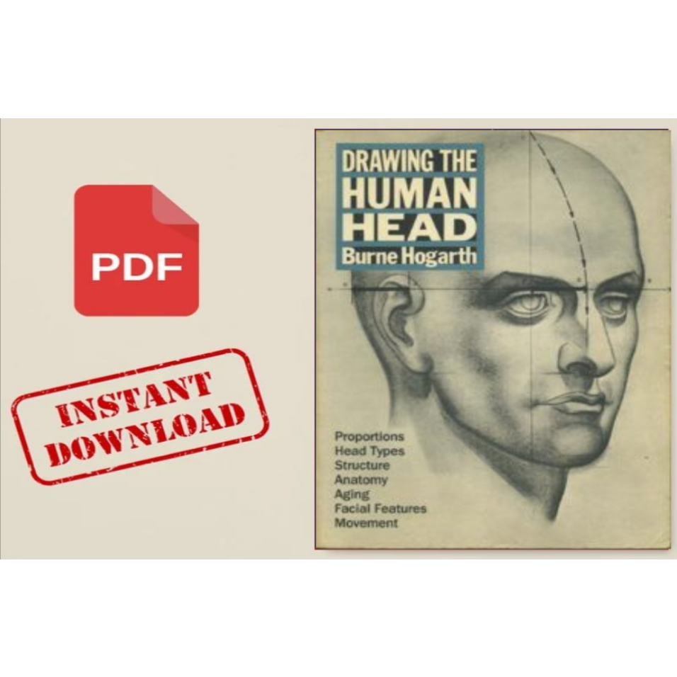 (PDF) DRAWING THE HUMAN HEAD (PRACTICAL ART BOOK) | Shopee Philippines