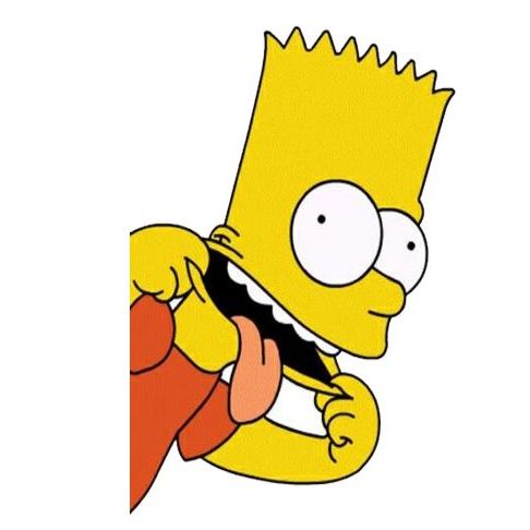 BART DESIGN VINYL STICKER WATERPROOF HIGH QUALITY MOTORCYCLE HELMET ...