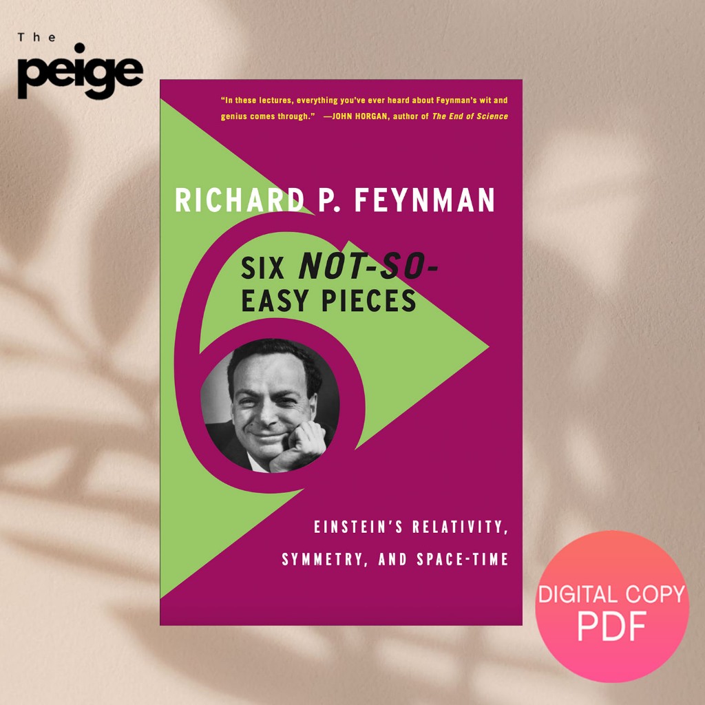 Six Not-So-Easy Pieces - Richard Feynman | Shopee Philippines Six Not-So-Easy Pieces - Richard Feynman | Shopee Philippines