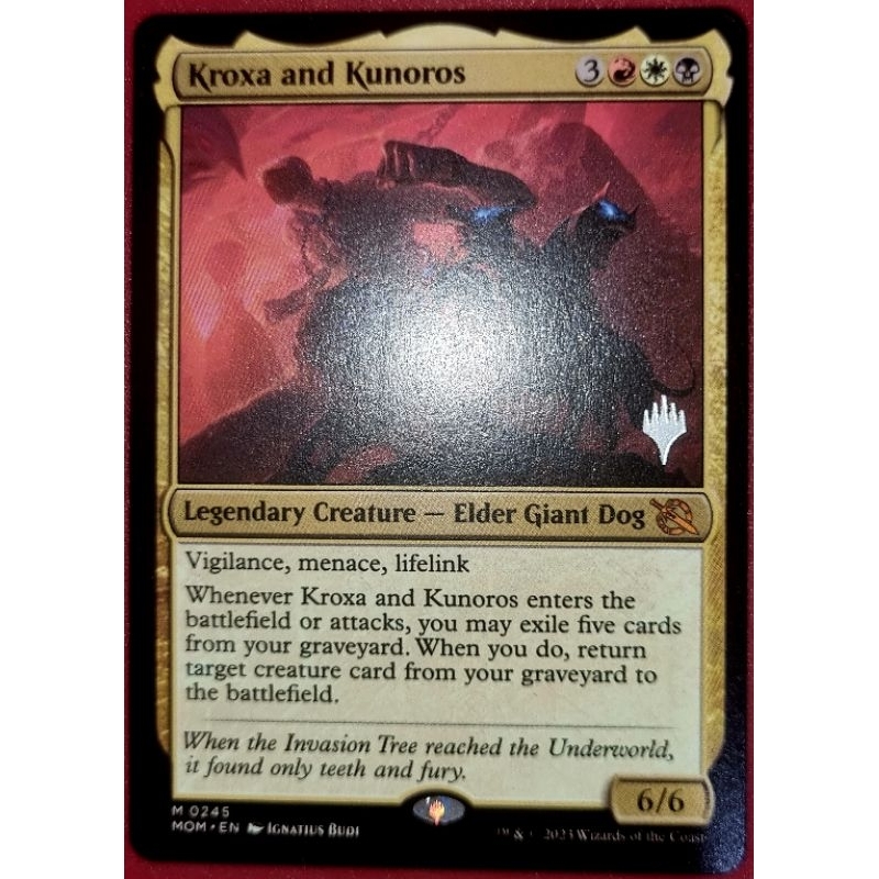 Kroxa and Kunoros MOM (Promo Pack, Nonfoil) | Shopee Philippines