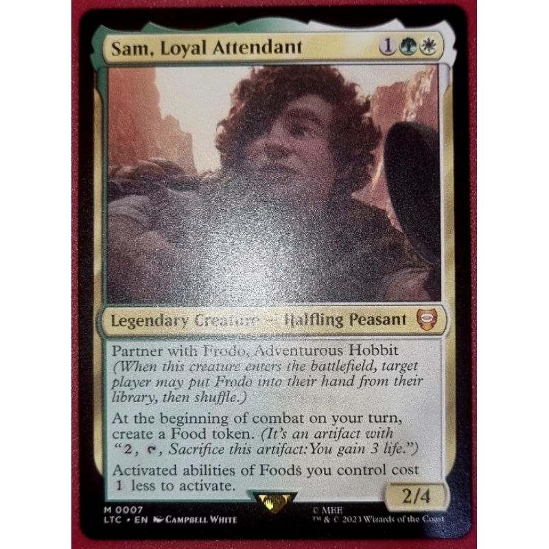 MTG Sam, Loyal Attendant LTC (Nonfoil) | Shopee Philippines