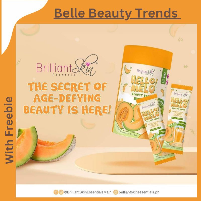 HELLO MELO COLLAGEN DRINK (10 sachet per canister) | Shopee Philippines