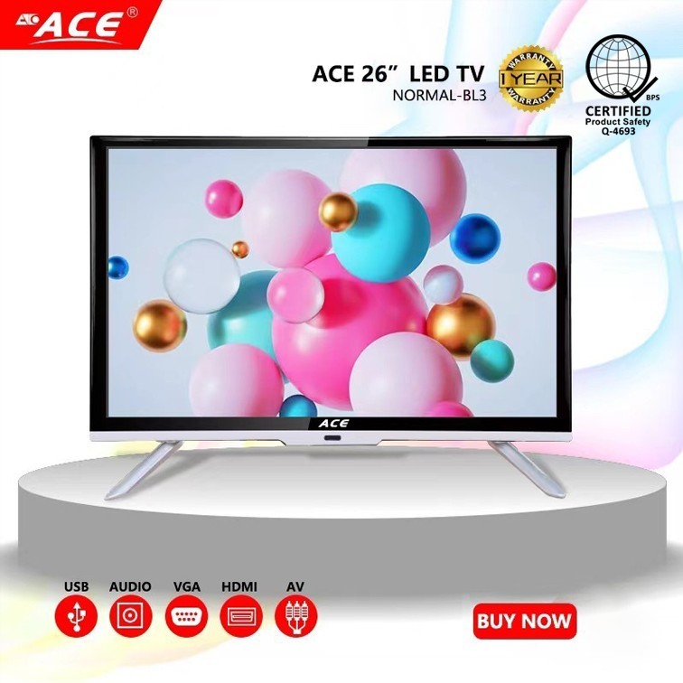 ACE 26" Normal BL-3 LED-802 TV | Shopee Philippines