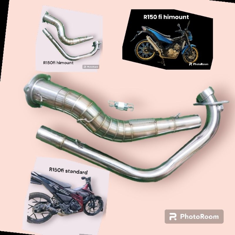 Raider 150fi Big elbow 51mm w/ adaptor (Aun / daeng) standard mount ...