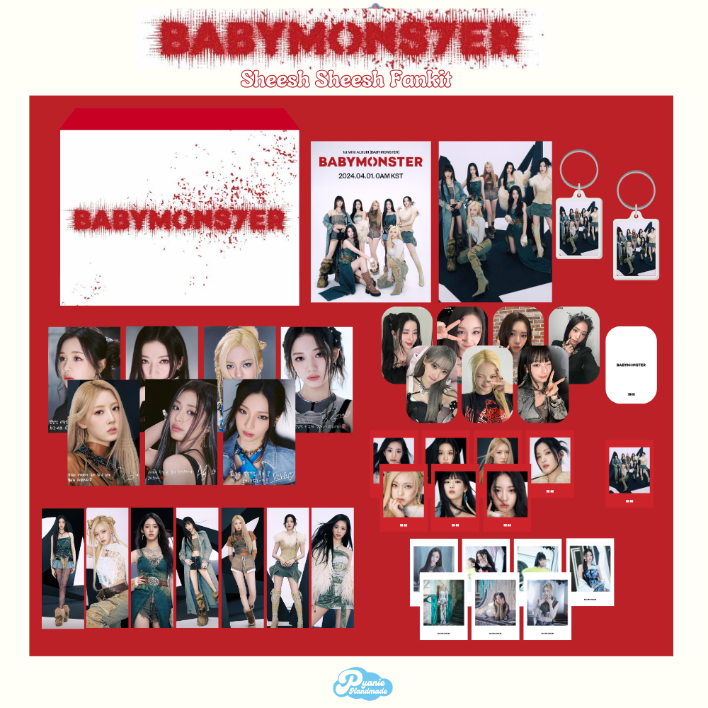 BABYMONSTER SHEESH FANKIT (UNOFFICIAL) | Shopee Philippines