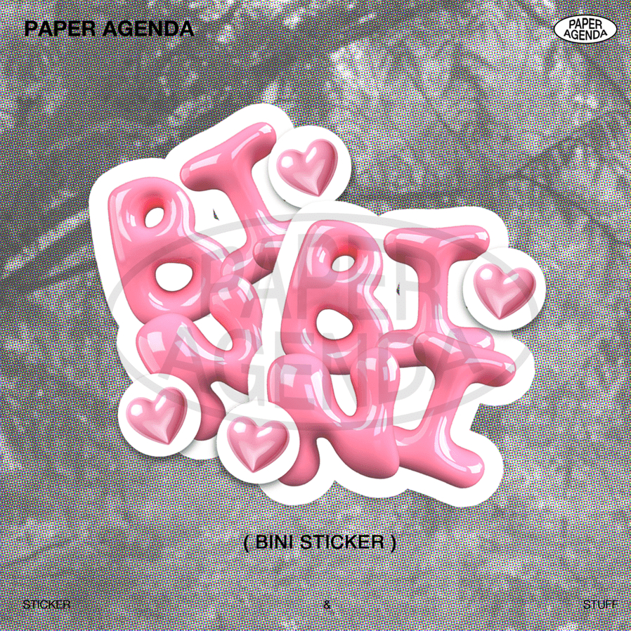 BINI Premium Vinyl Laptop Flask Sticker by Paper Agenda | Shopee ...