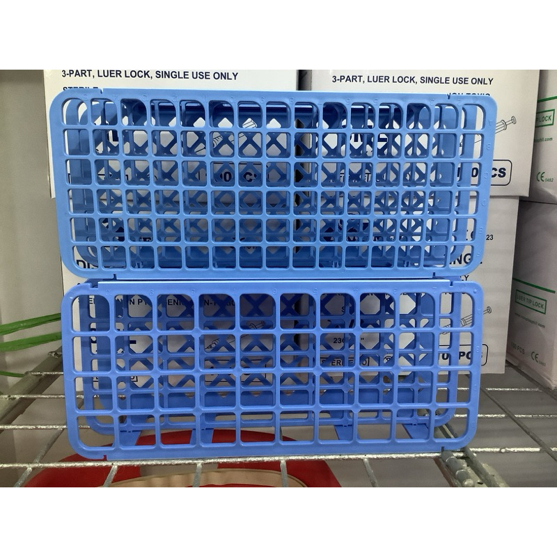 test tube rack holder plastic rack 40 hole rack 90 hole | Shopee ...
