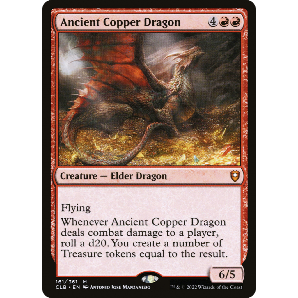 ancient-copper-dragon clb-161 Proxy Playtest Card | Shopee Philippines
